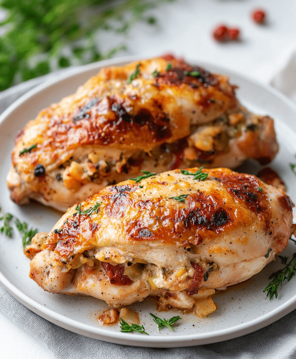 Stuffed Chicken Recipe - janayum.com