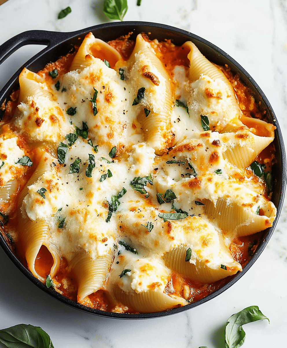 Ricotta Stuffed Shells Recipe - janayum.com