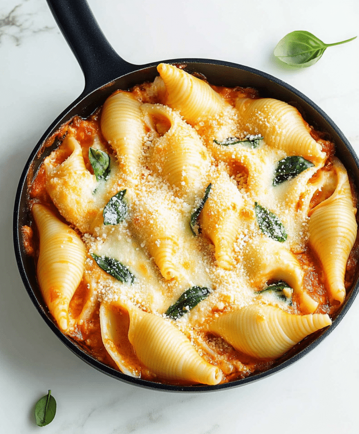 Ricotta Stuffed Shells Recipe - janayum.com