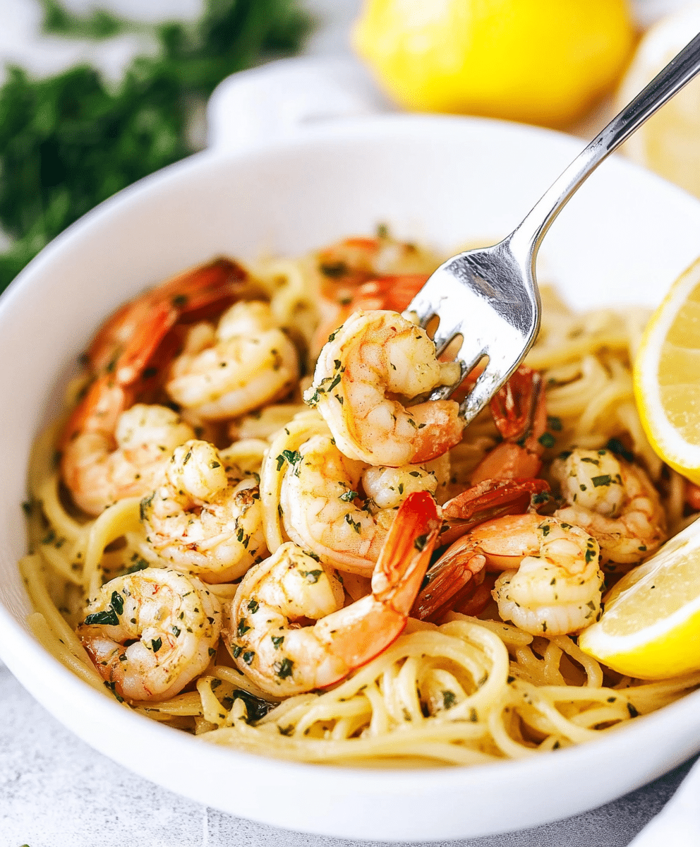 Garlic Butter Shrimp Scampi Recipe - janayum.com